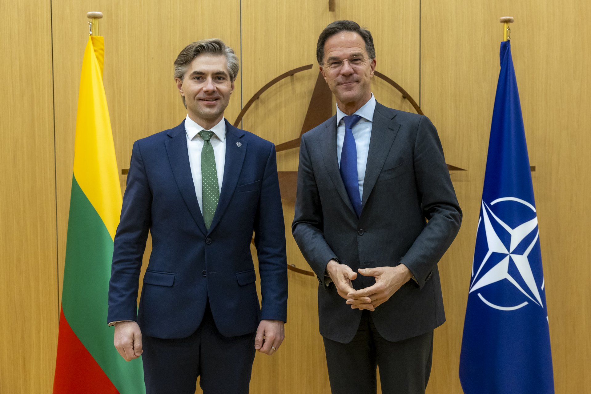 Budrys meets with the head of NATO: words will not deter Russia, only ...